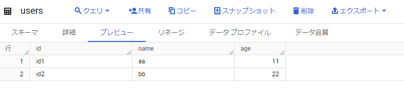 BigQuery Storage Write APIを利用してBigQueryにインサートする